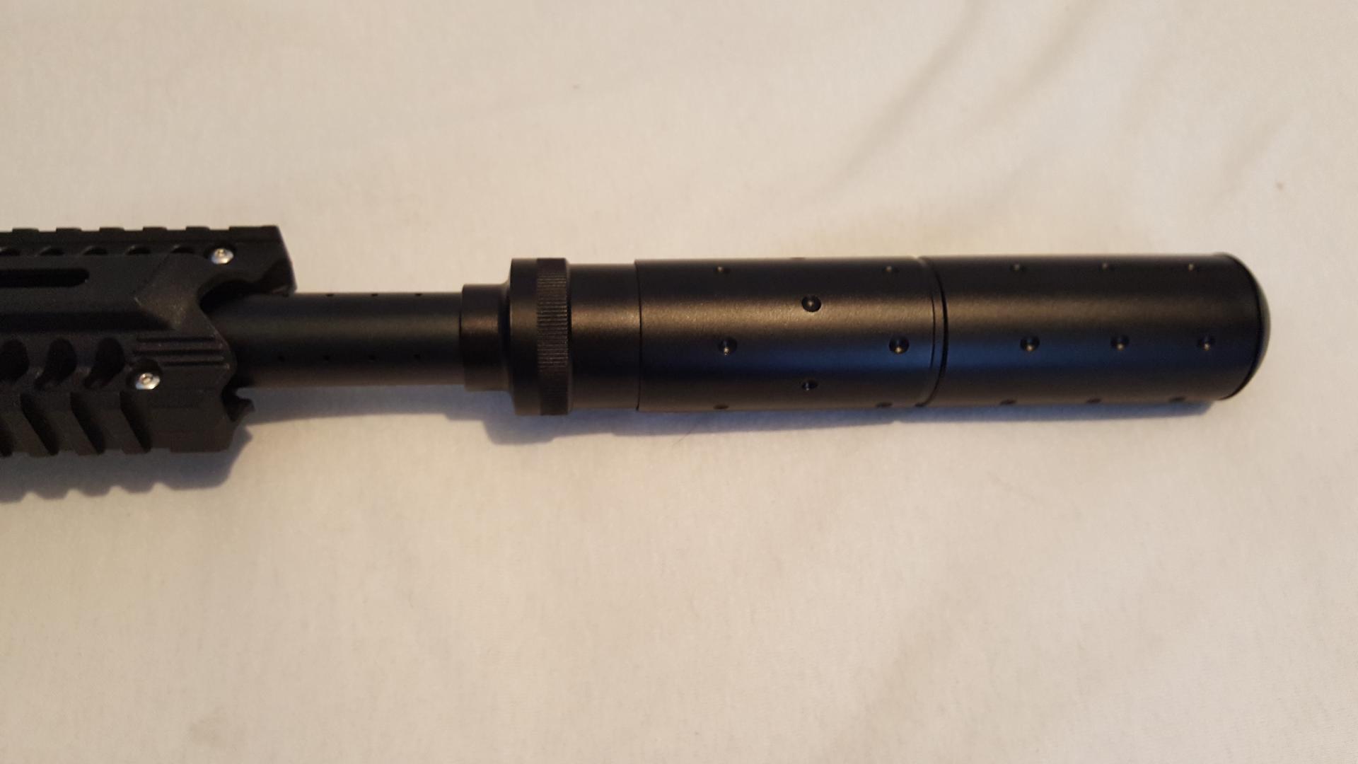 Airsoft MK23 Socom Thread-On Silencer (14mm muzzle threads) – MCS