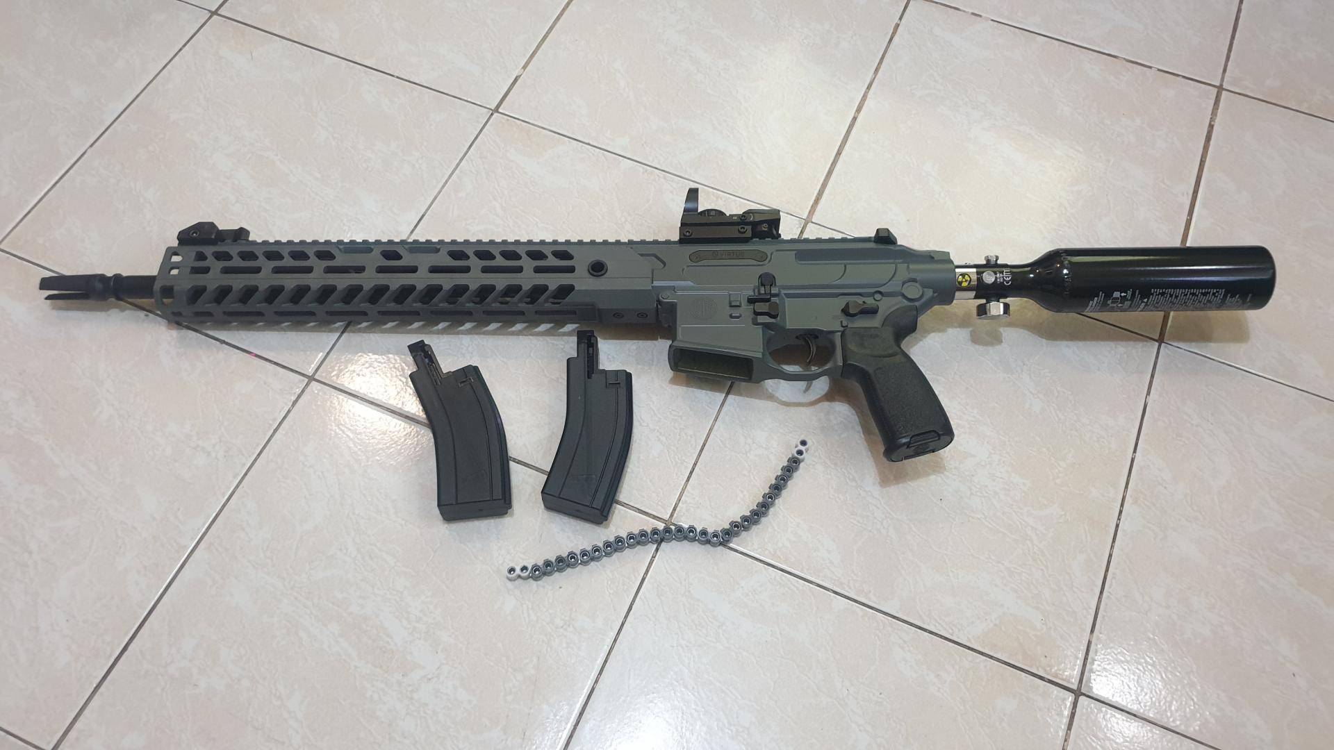 SIG Sauer MCX Virtus .22cal PCP Precision Air Rifle – MCS