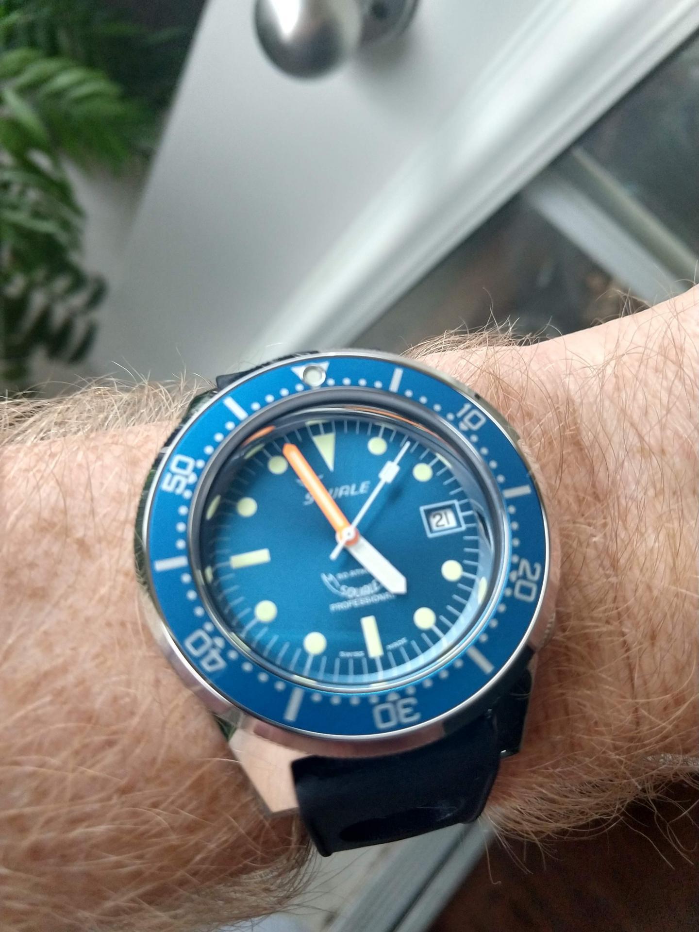 50 ATMOS Blue - 1521 - 026/BLU – Gnomon Watches